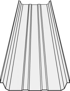 Standing Seam roof Light-transmitting panels, UL90 and LTP Kit, metal ...